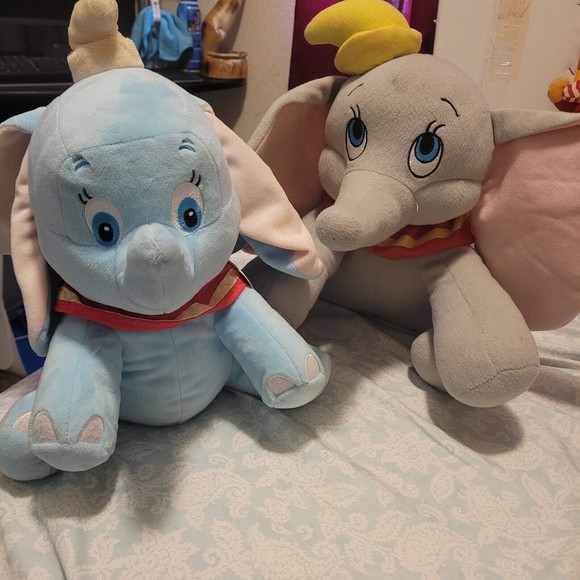 Disney | Toys | Lot Of 2 Disney Dumbo Plush Plushies Baby Dumbo And ...
